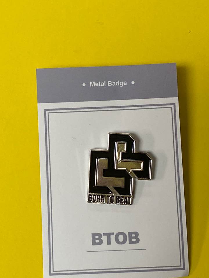 BTOB LOGO PIN BADGE – KPOP Store in USA