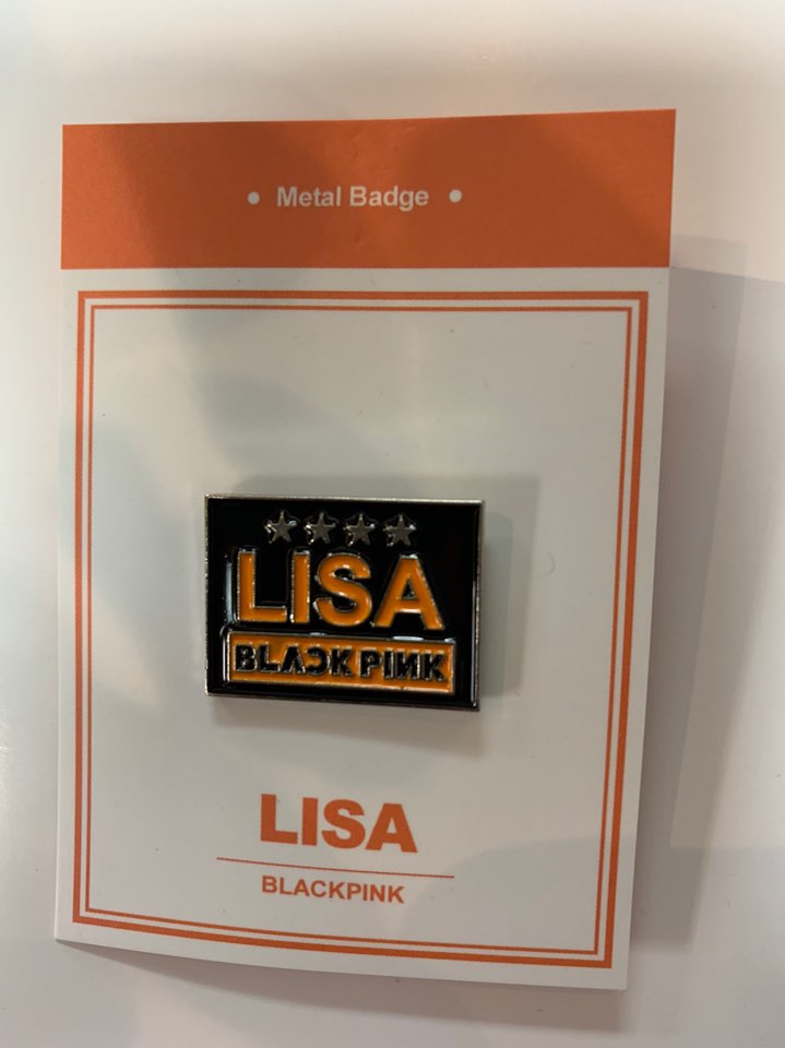 Blackpink Lisa - Pin Badge – KPOP Store in USA