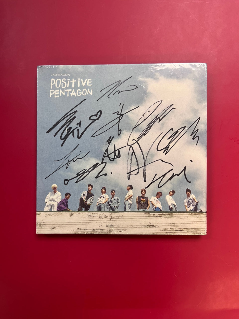 PENTAGON | 6TH MINI ALBUM (Positive)] | AUTOGRAPHED ALBUM – KPOP Store ...