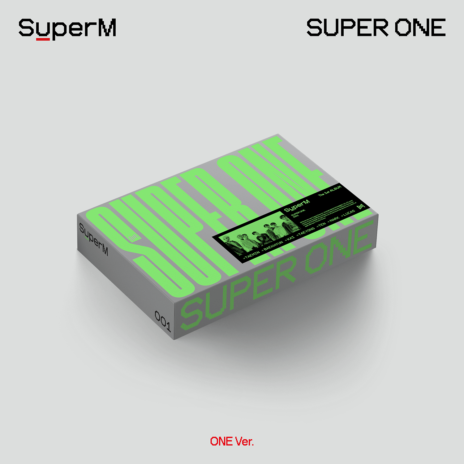 SuperM The 1st Album ‘Super One’ [ ONE ver. ] – KPOP Store in USA